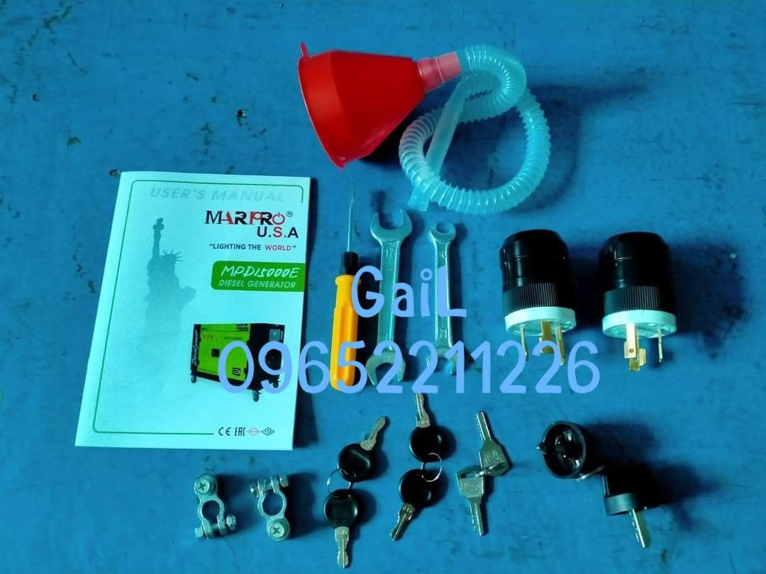 MARPRO USA 15KVA Watercooled Diesel Silent Type Generator w/ Automatic ...