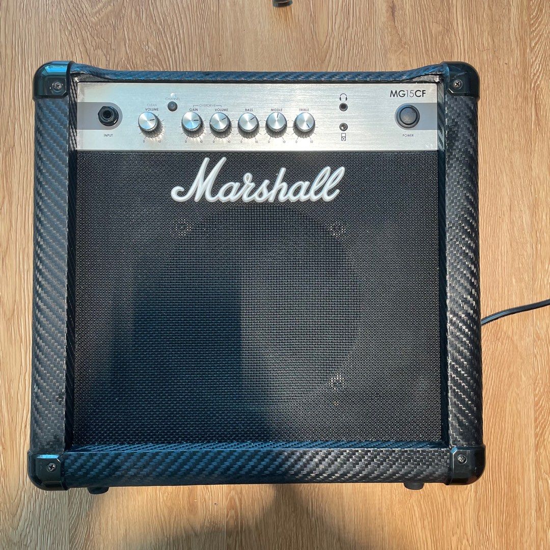 Marshall Amplifier Gitar MG15CF / MG-15CF / MG 15 CF, Musik & Media ...