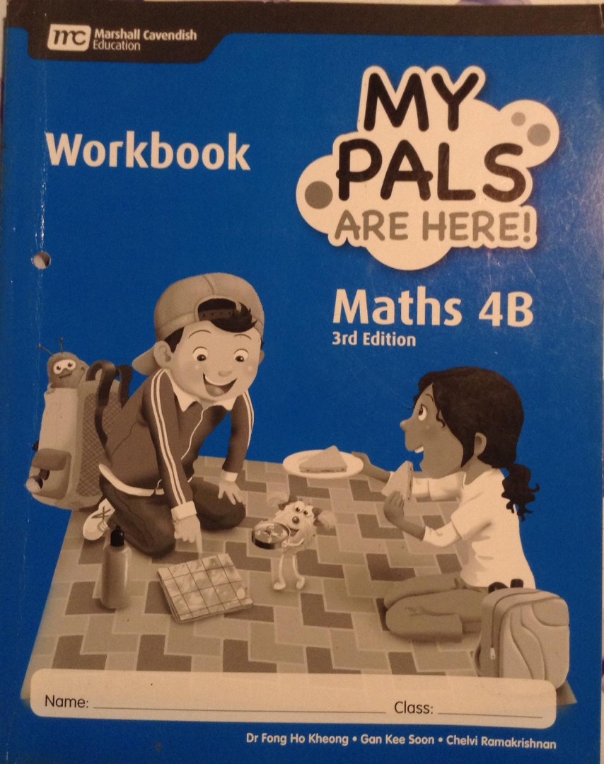 Marshall Cavendish My Pals Math Workbook 4B, Hobbies & Toys, Books ...