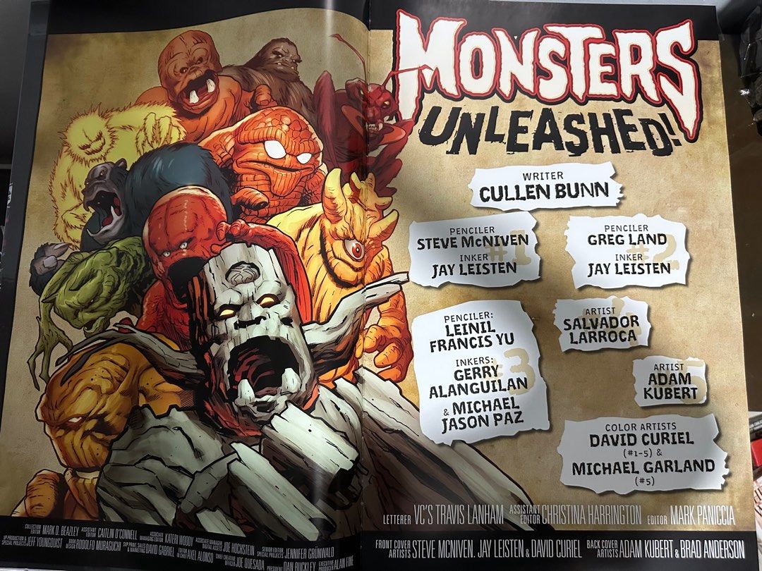 Marvel Monsters Unleashed Monster Size. Avengers, Spider-man, X-men ...