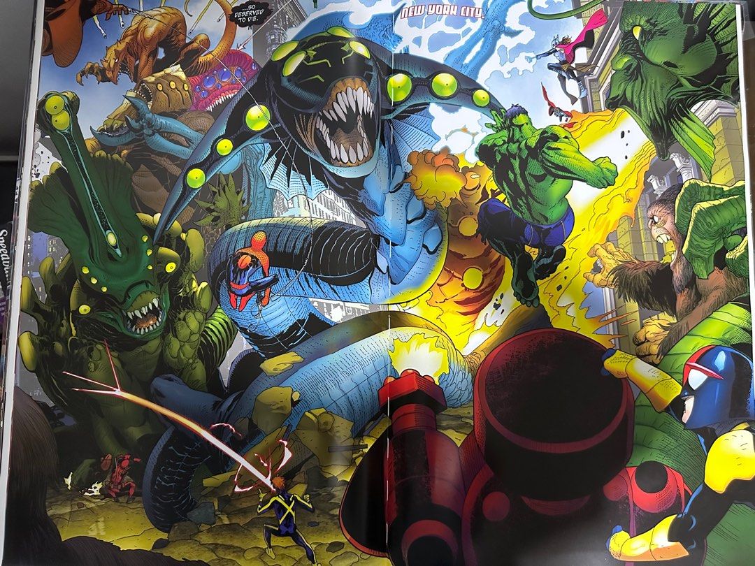 Marvel Monsters Unleashed Monster Size. Avengers, Spider-man, X-men ...