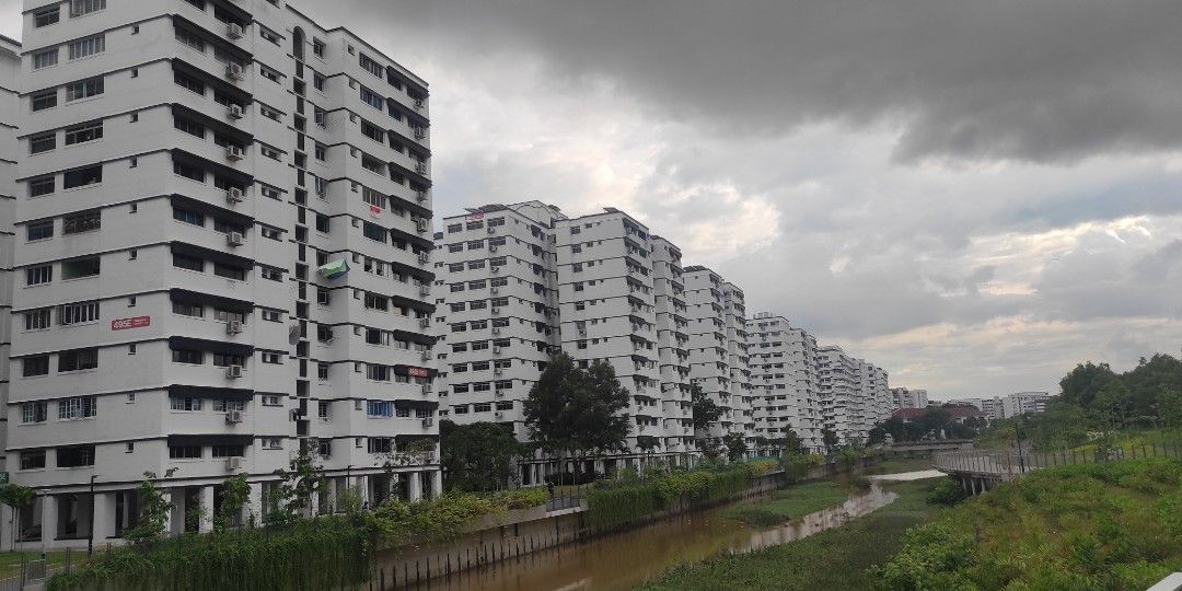 Master's bedroom with attached bathroom for rent at Blk 495E Tampines ...