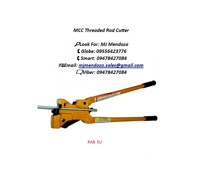 MCC Threaded Rod Cutter on Carousell