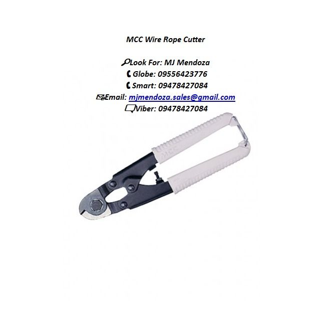 MCC Wire Rope Cutter, Commercial & Industrial, Industrial Equipment on ...