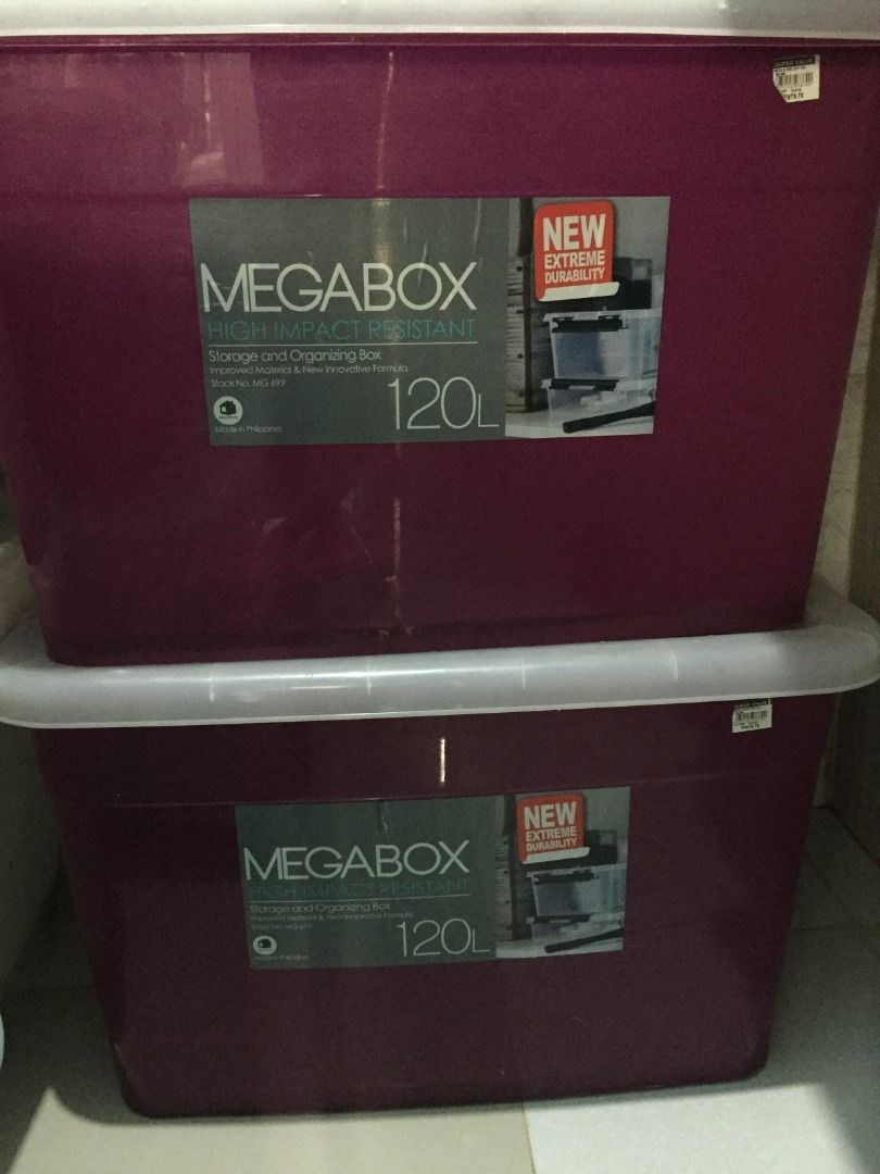 Mega Storage Box 120L on Carousell