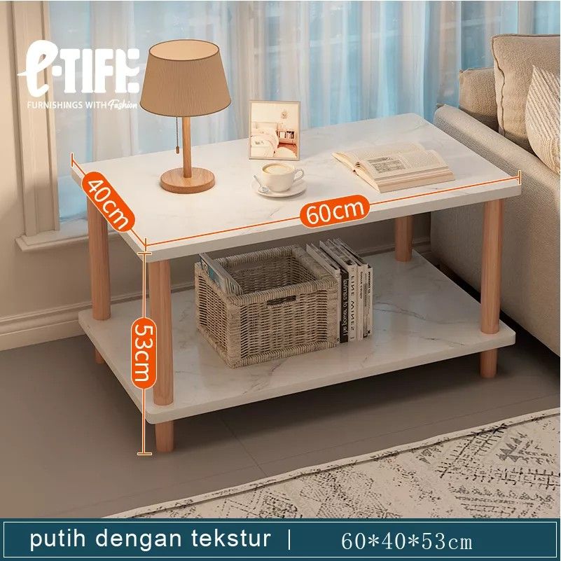 Meja Multifungsi Bedside Table Meja Minimalis 60*40*53, Perabotan Rumah ...