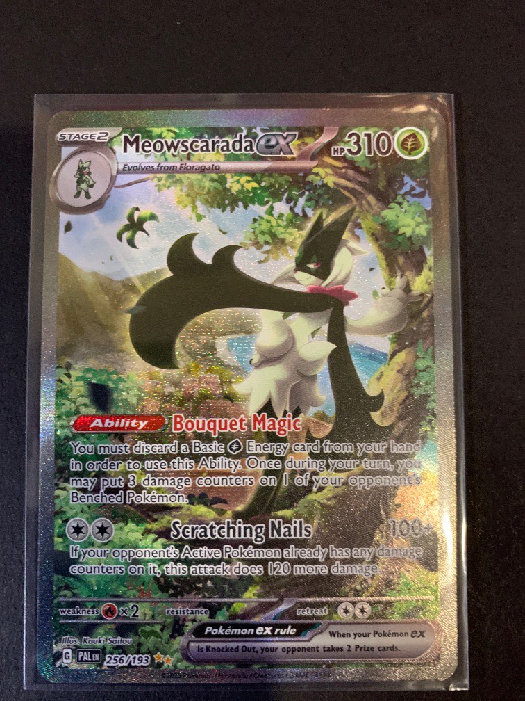 Meowscarada ex full art SIR, Hobbies & Toys, Toys & Games on Carousell