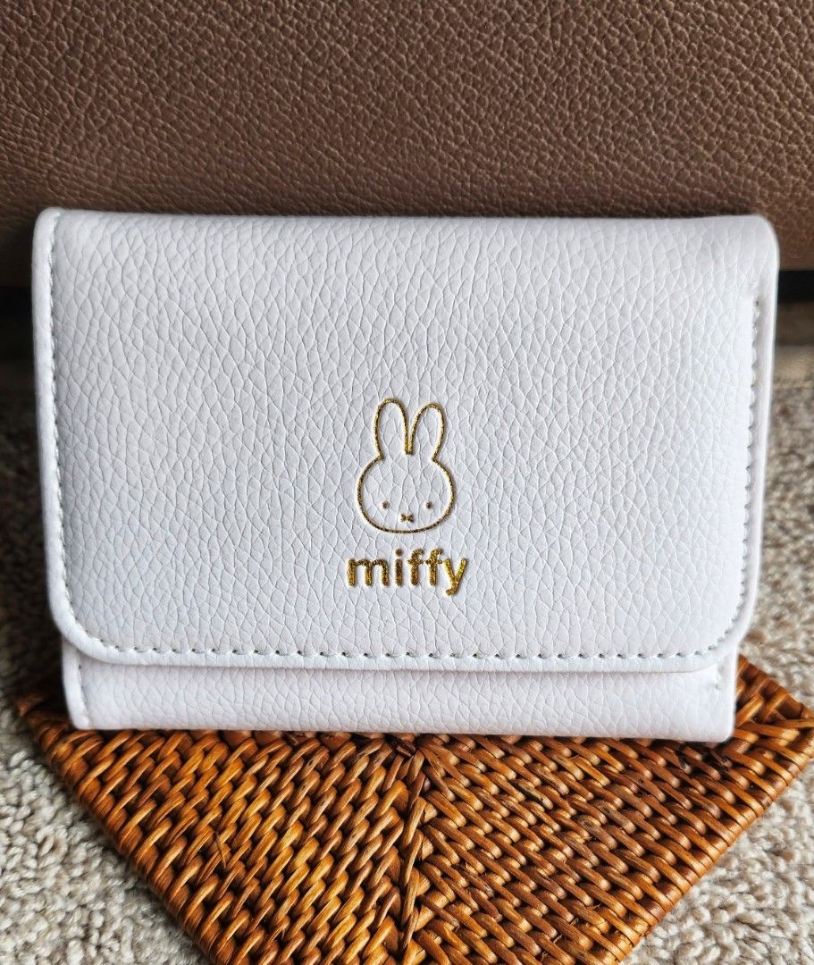 Miffy 3 fold wallet with coin compartment., Women's Fashion, Bags ...