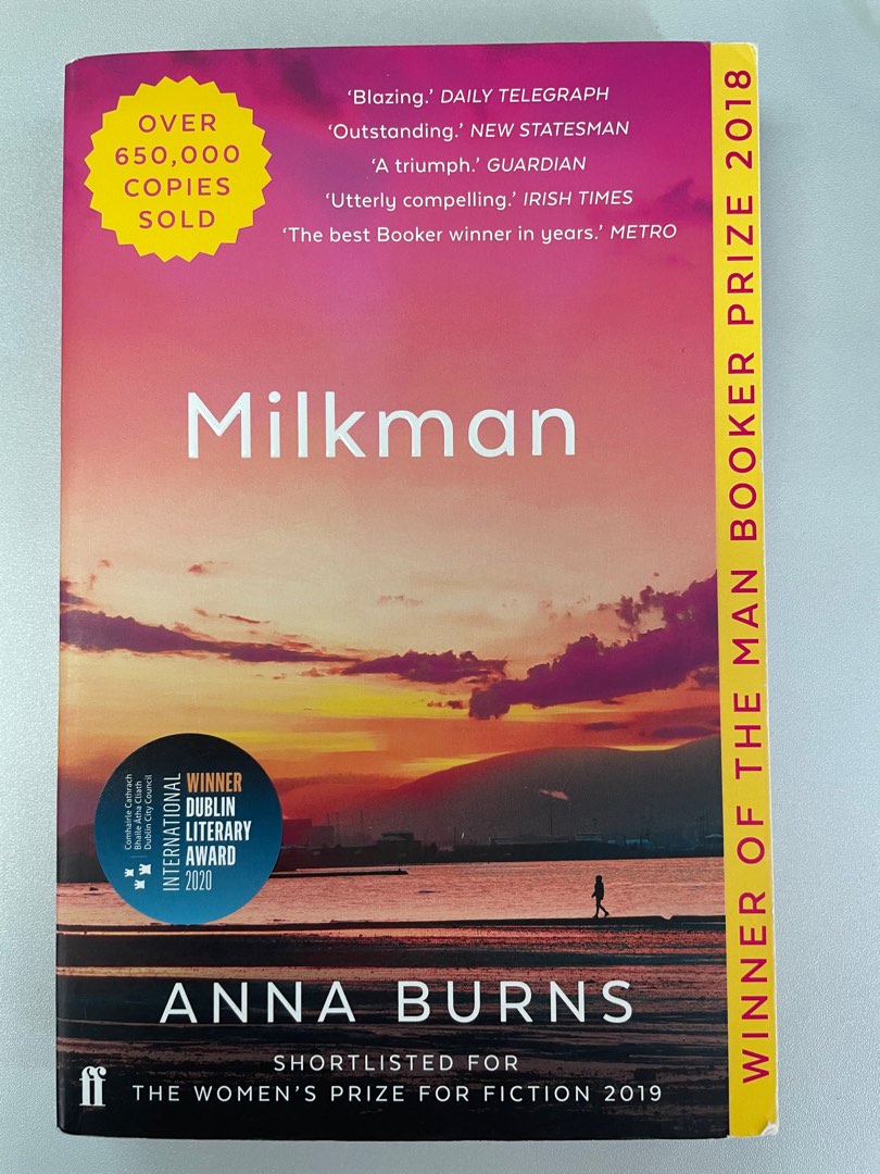 Novel: Milkman by Anna Burn; Booker prize winner, 興趣及遊戲, 書本 & 文具, 小說 & 故事書 - Carousell