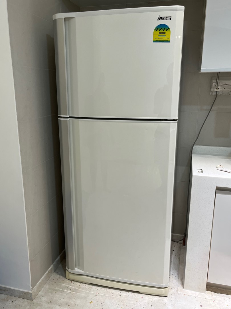 Mitsubishi MR-F62C Refrigerator glitter white 2-door 501 liters, TV ...