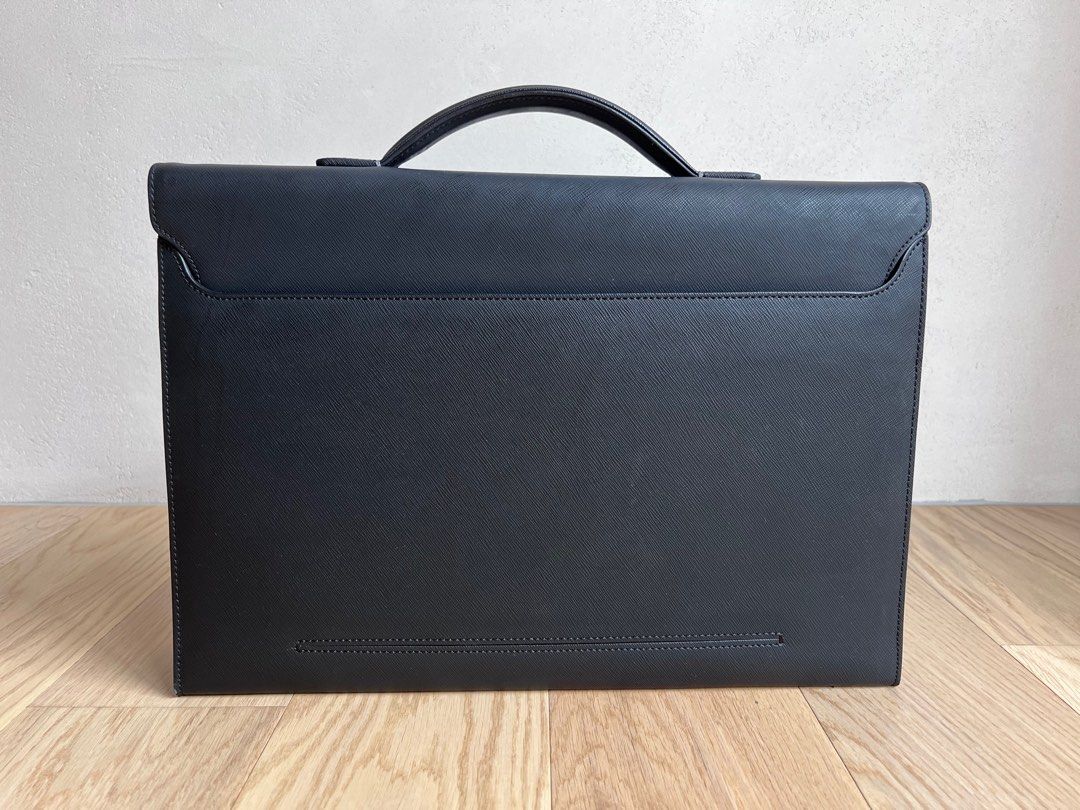 Montblanc Satorial Single Gusset Briefcase, Men's Fashion, Bags ...