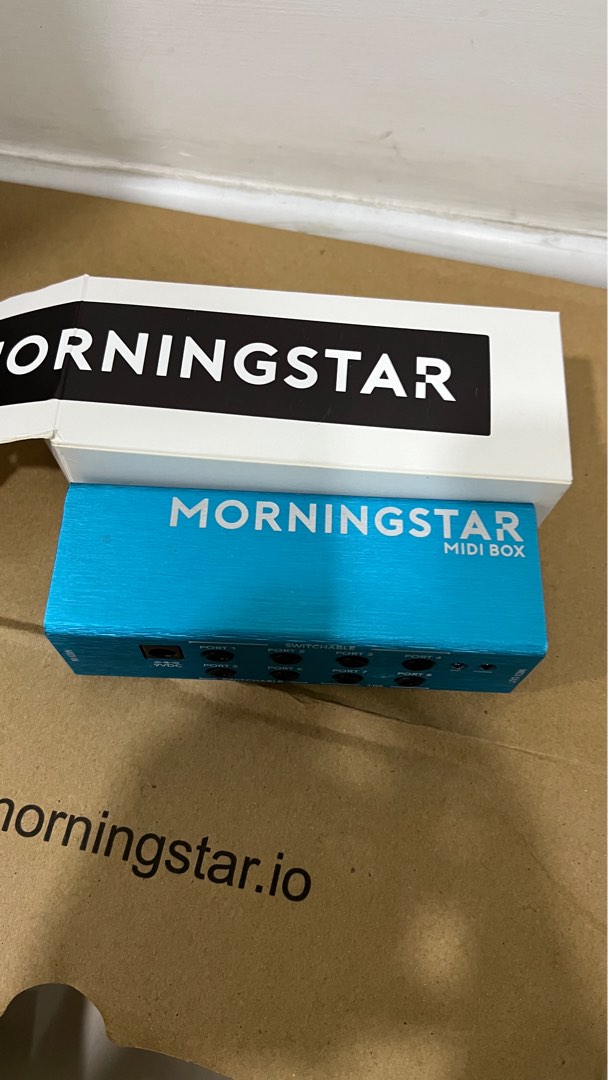Morningstar MIDI Box, Hobbies & Toys, Music & Media, Music Accessories ...