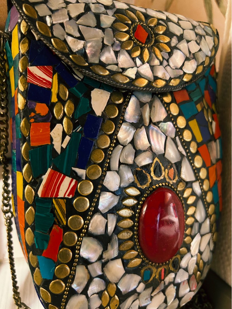 Moroccan Clutch, Women's Fashion, Bags & Wallets, Purses & Pouches on ...