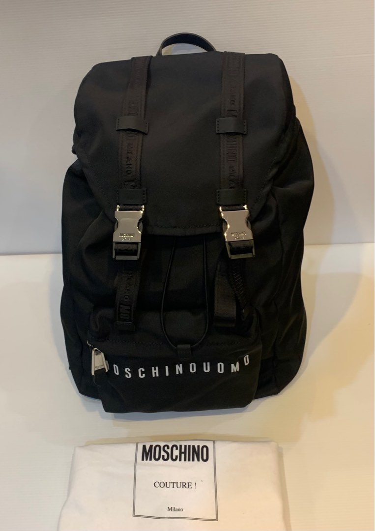 Moschino Backpack, Luxury, Bags & Wallets on Carousell