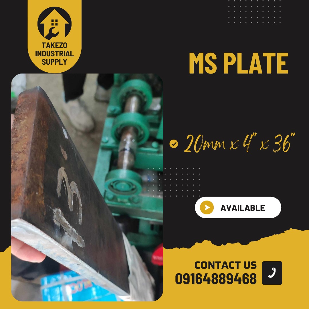 MS PLATE, Commercial & Industrial, Industrial Equipment on Carousell
