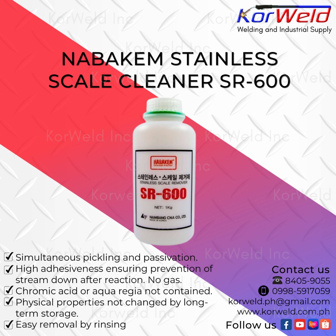 NABAKEM STAINLESS SCALE CLEANER SR-600, Commercial & Industrial ...