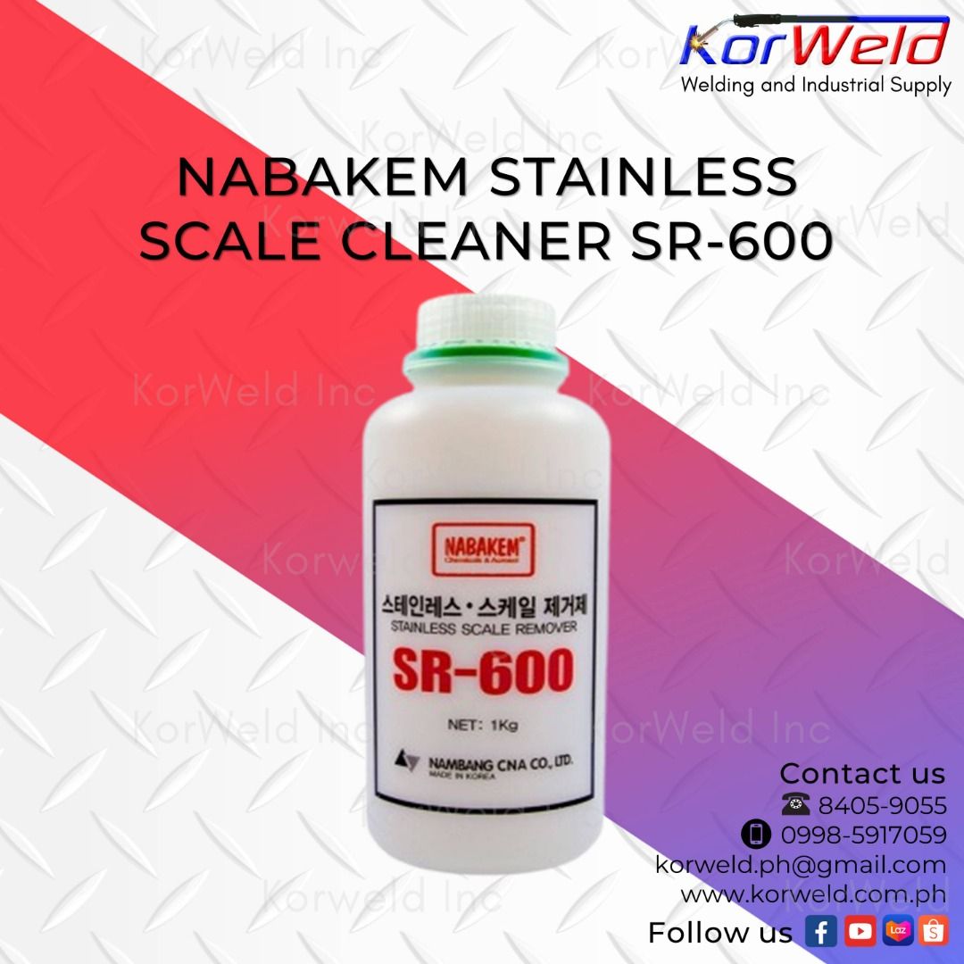 NABAKEM STAINLESS SCALE CLEANER SR-600, Commercial & Industrial ...