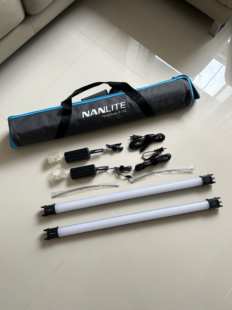 Nanlite Pavotube ii 15c 2 lights kit, Photography, Photography ...