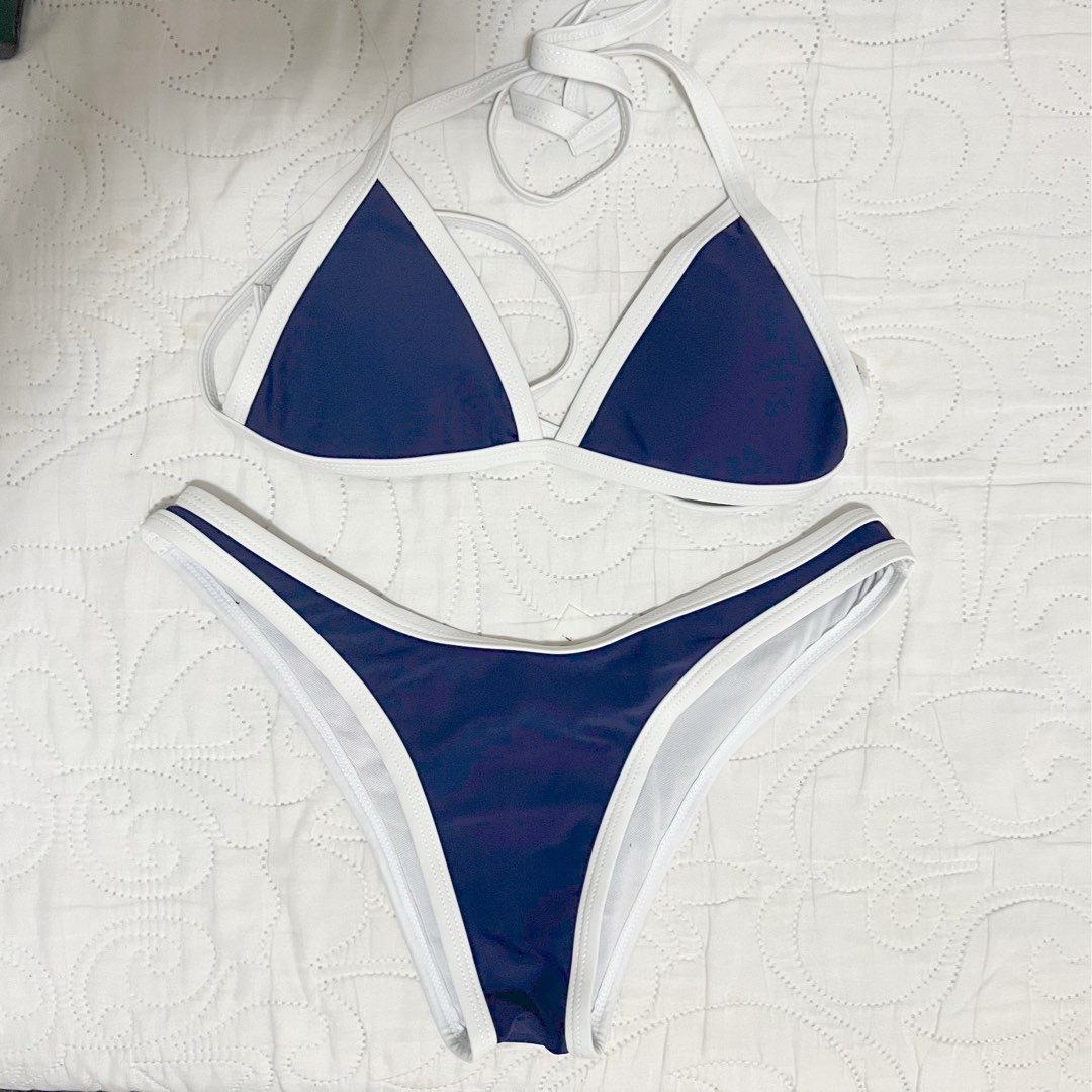 NAVY BLUE BIKINI on Carousell