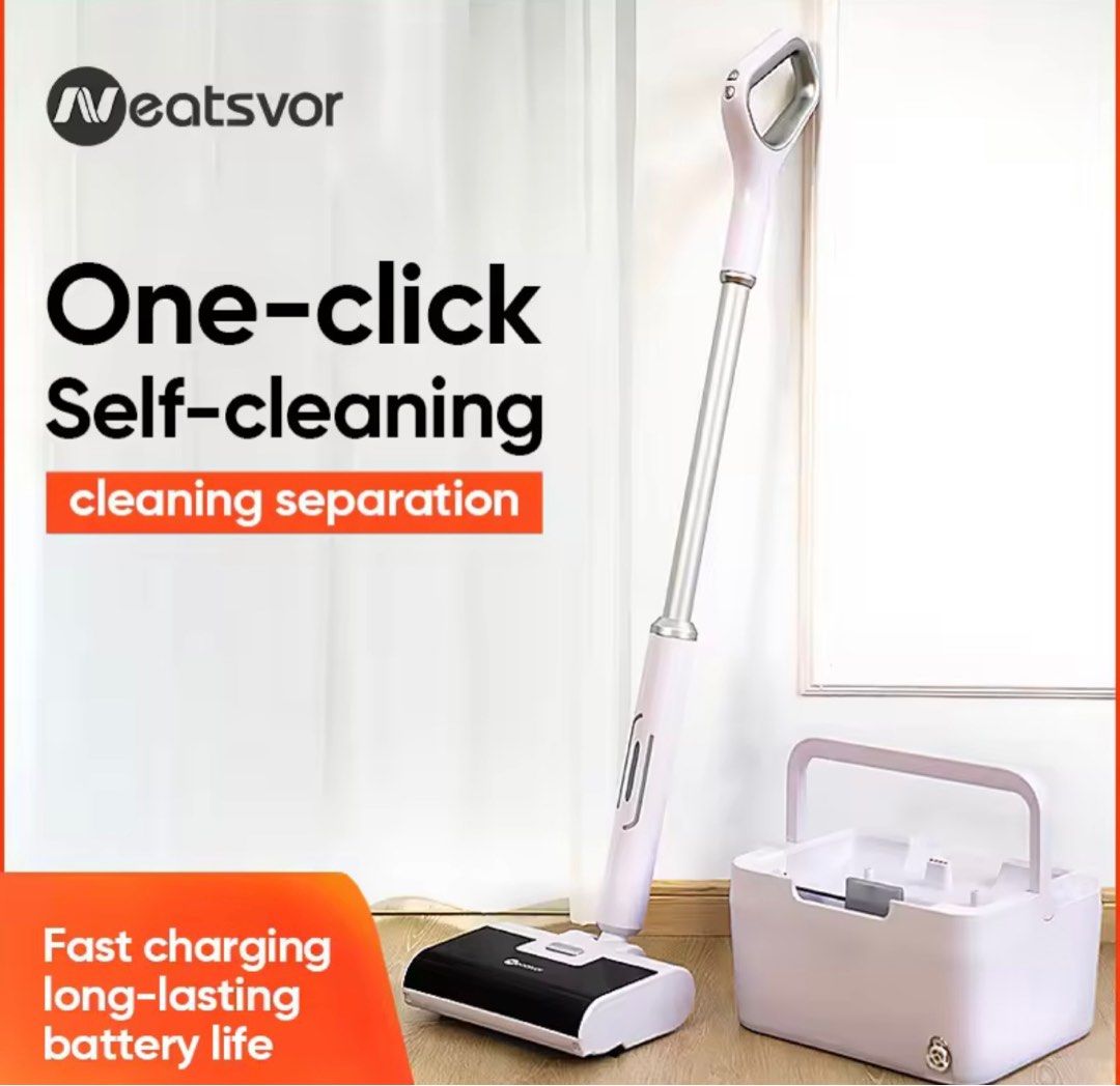 NEATSVOR T10 Wet dry floor cleaner sweeping mopping and scrubbing ...