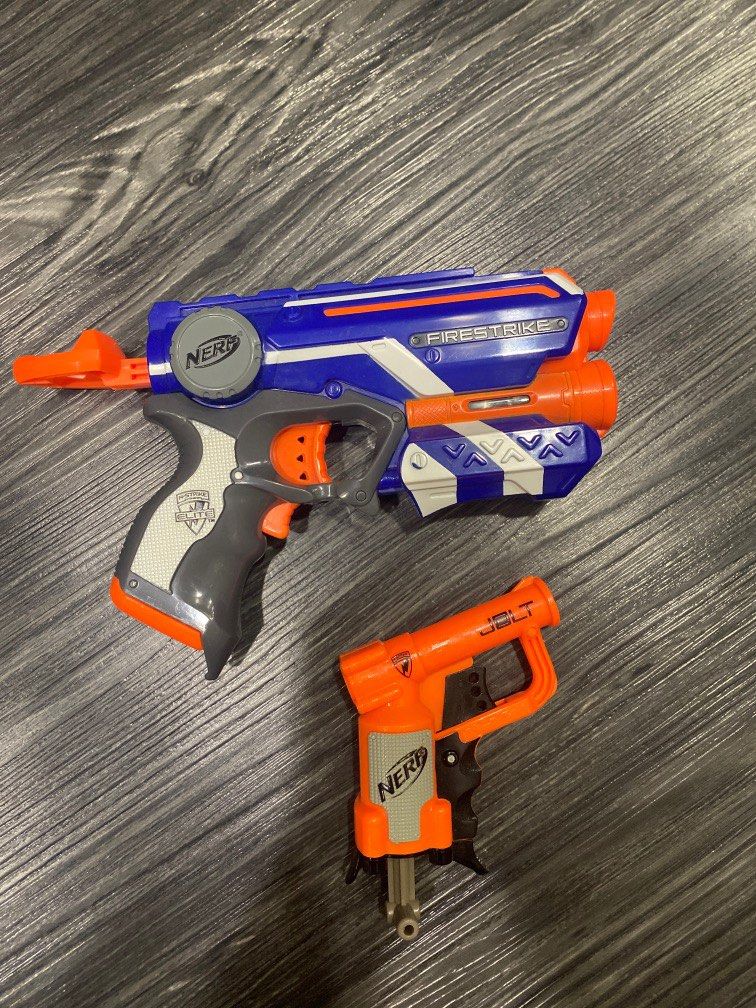 Nerf Firestrike and Jolt, Hobbies & Toys, Toys & Games on Carousell