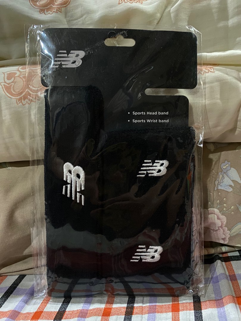 New Balance Sports Head Band and Wrist Band on Carousell
