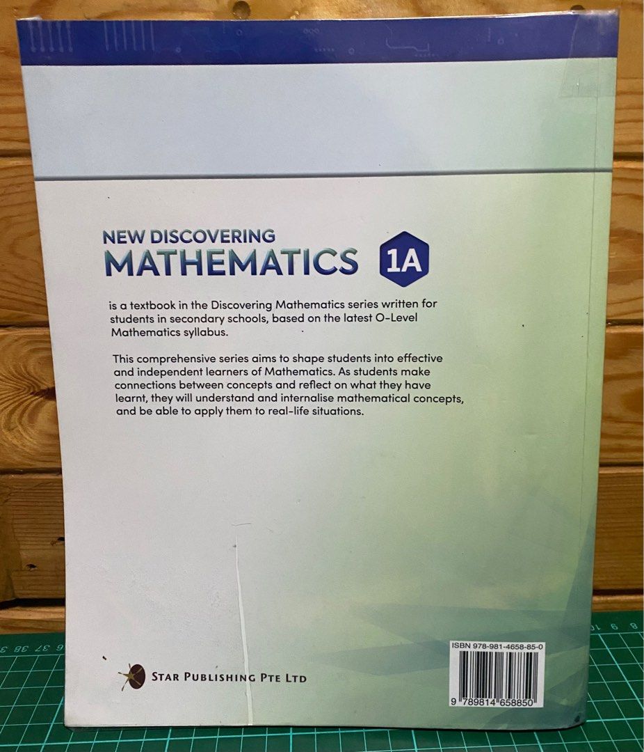New Discovering Mathematics 1A, Hobbies & Toys, Books & Magazines ...