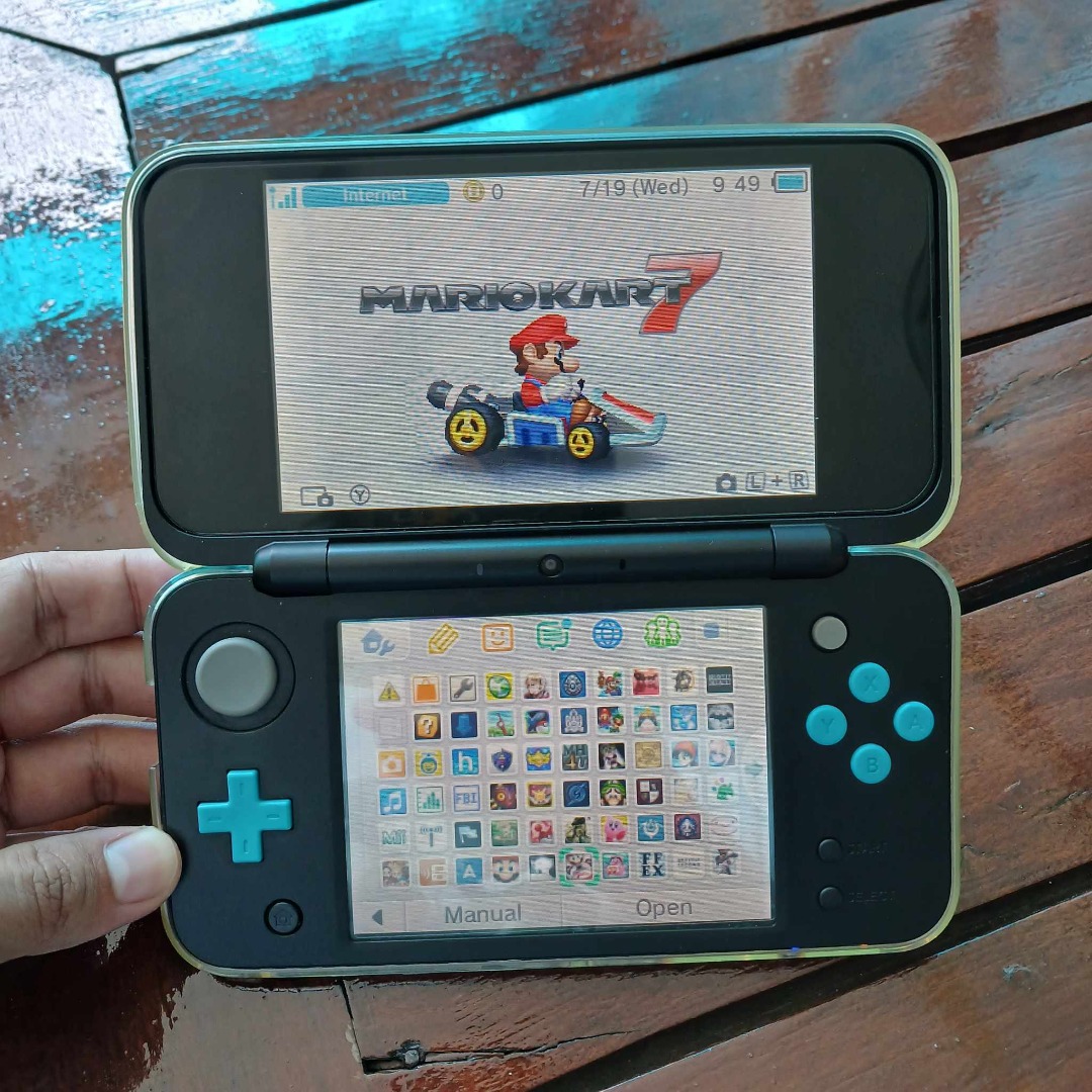 New Nintendo 2DS XL (Black + Turquoise) - CFW LUMA Jailbreak For Sale ...