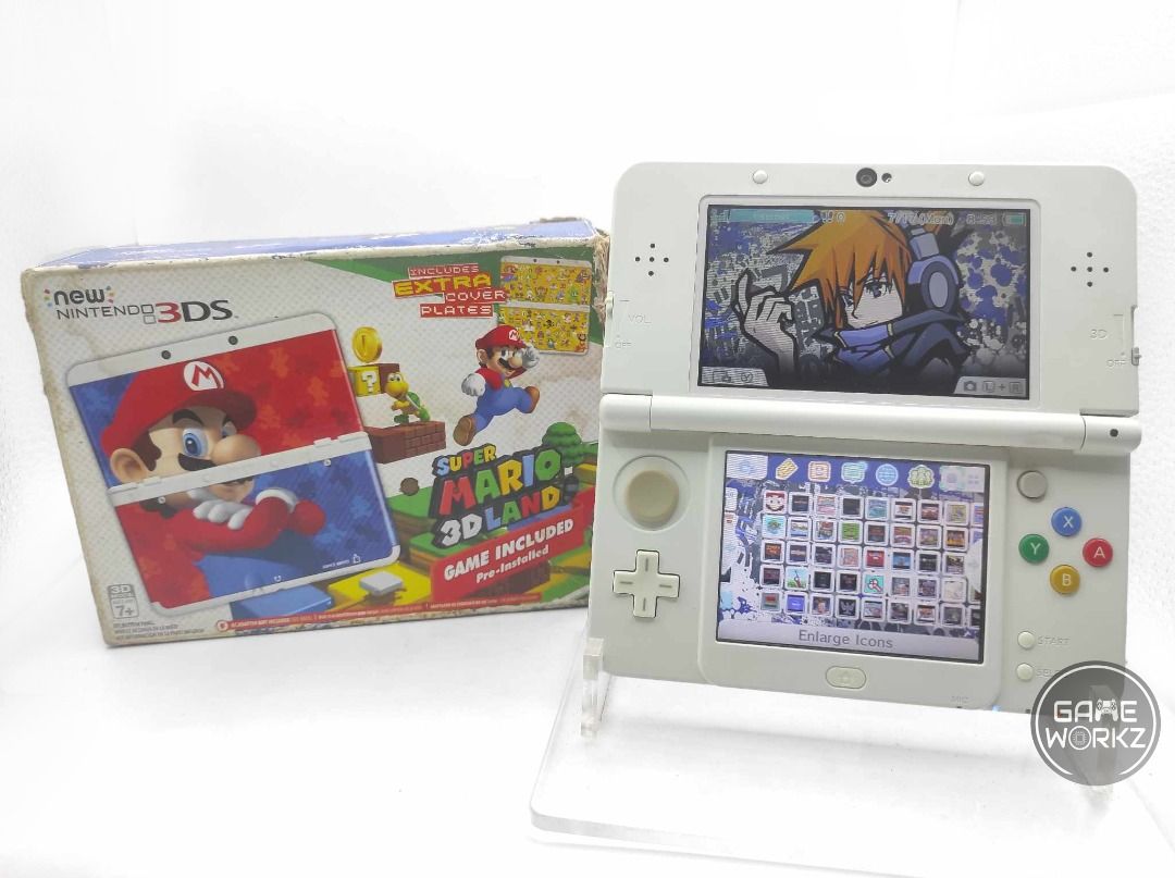 'New' Nintendo 3DS Super Mario Edition (US Region), Video Gaming, Video ...