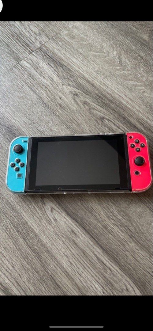 Nintendo Switch Console Full Set, Video Gaming, Video Game Consoles ...