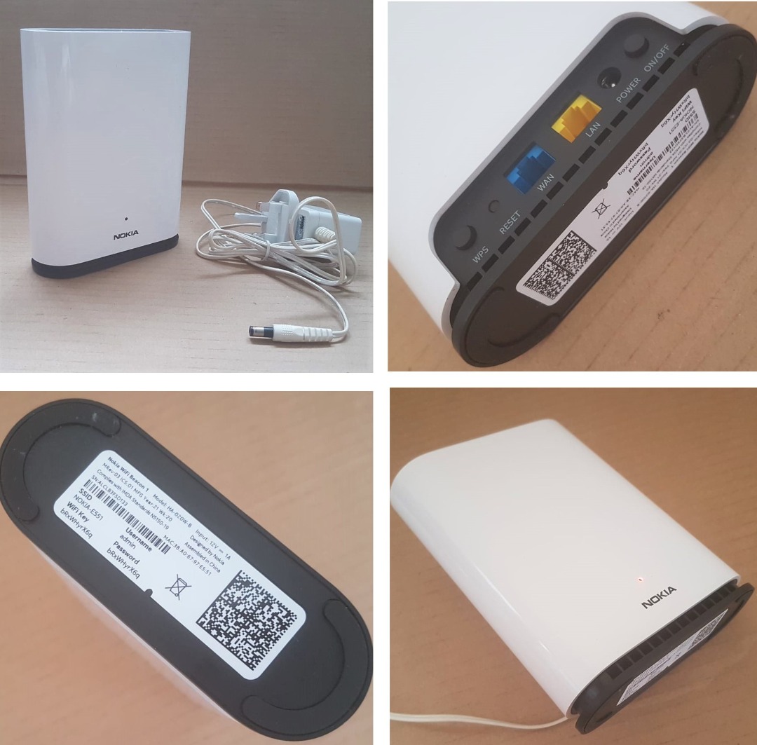 Nokia WiFi Beacon 1, WiFi Mesh Router System, Fast and Reliable, Easy ...
