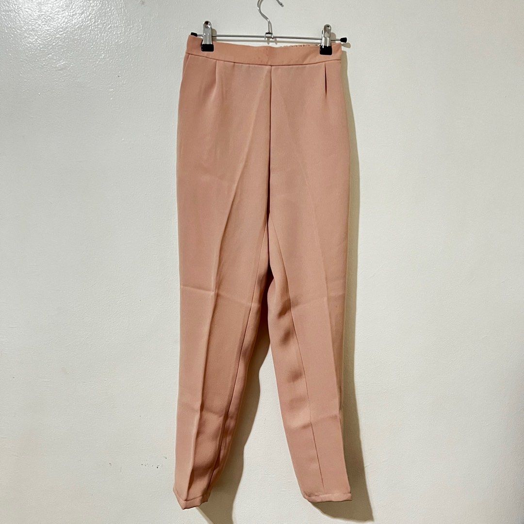 Nude Peach Office Slacks on Carousell