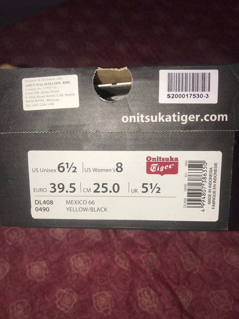 ONITSUKA TIGER ORIGINAL BUTIK condition 9/10 baru pakai 3 kali reason ...