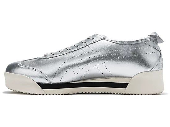 Onitsuka tiger shoes silver platform sepatu, Fesyen Wanita, Sepatu di ...