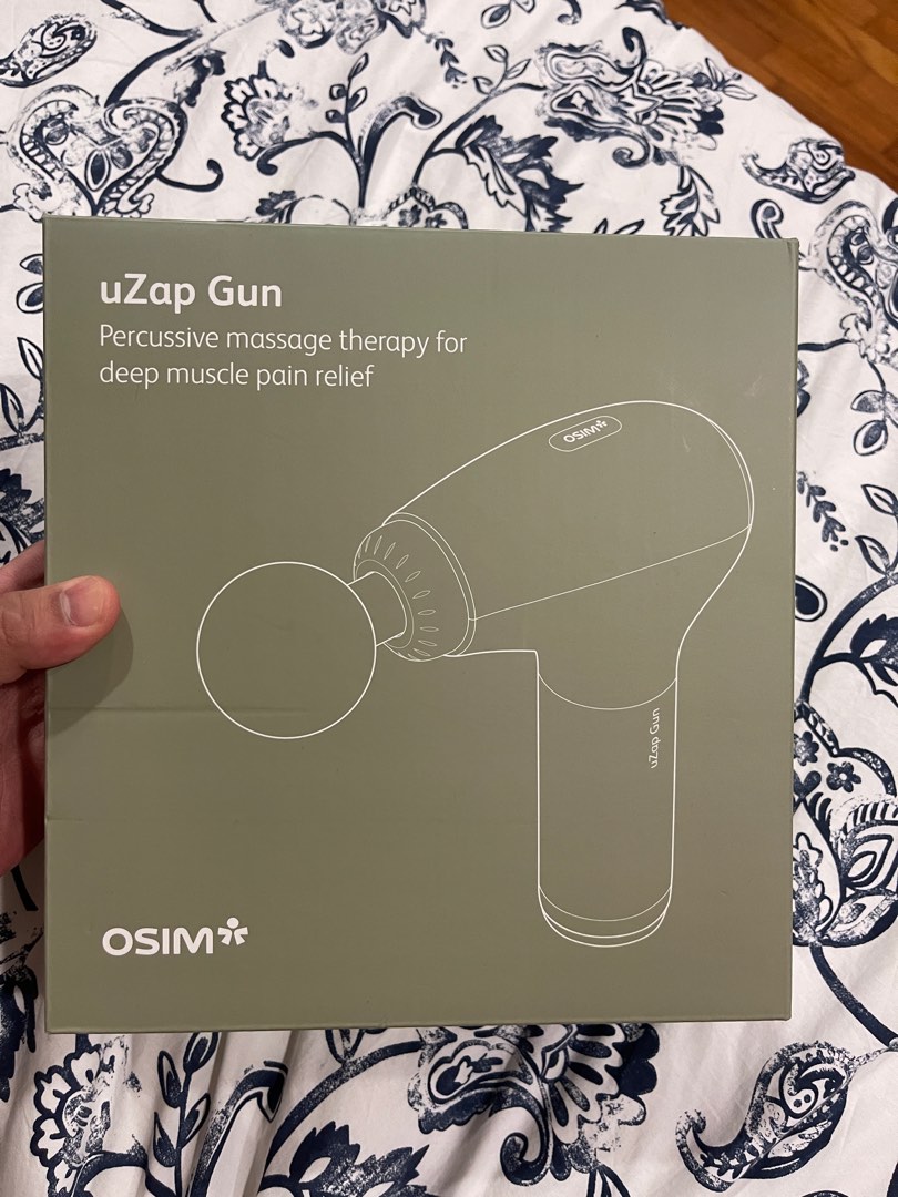 Osim uZap Gun, Health & Nutrition, Massage Devices on Carousell
