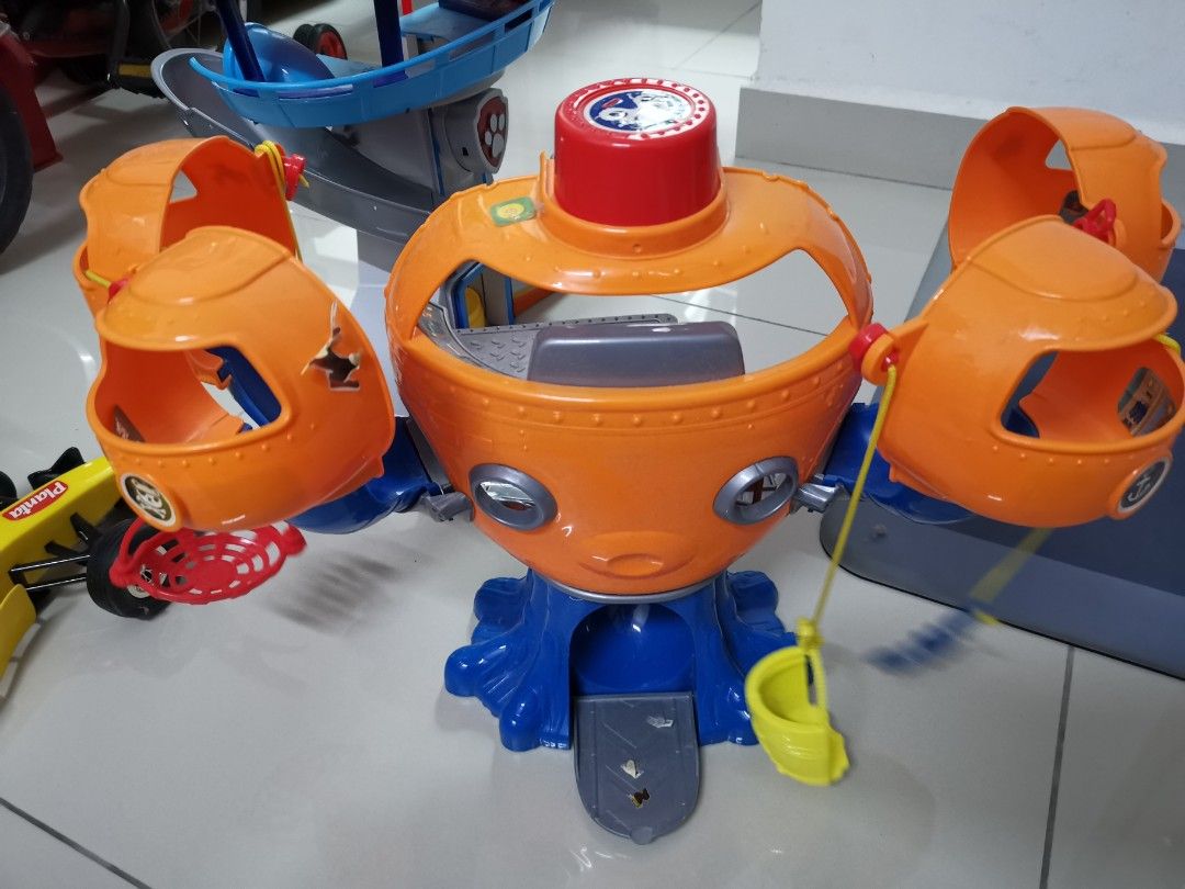 Paw patrol octonauts base house play doll slide, Babies & Kids, Infant ...