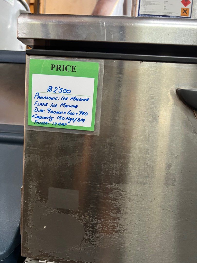 Panasonic Ice Machine/Flake Ice/ Ice Maker, TV & Home Appliances ...