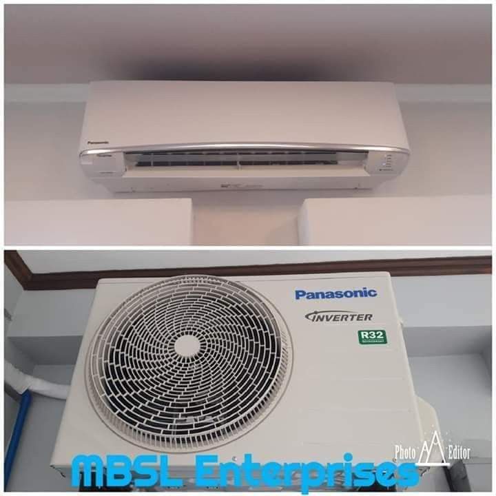 Panasonic split type inverter Aircon with free installation brand new ...