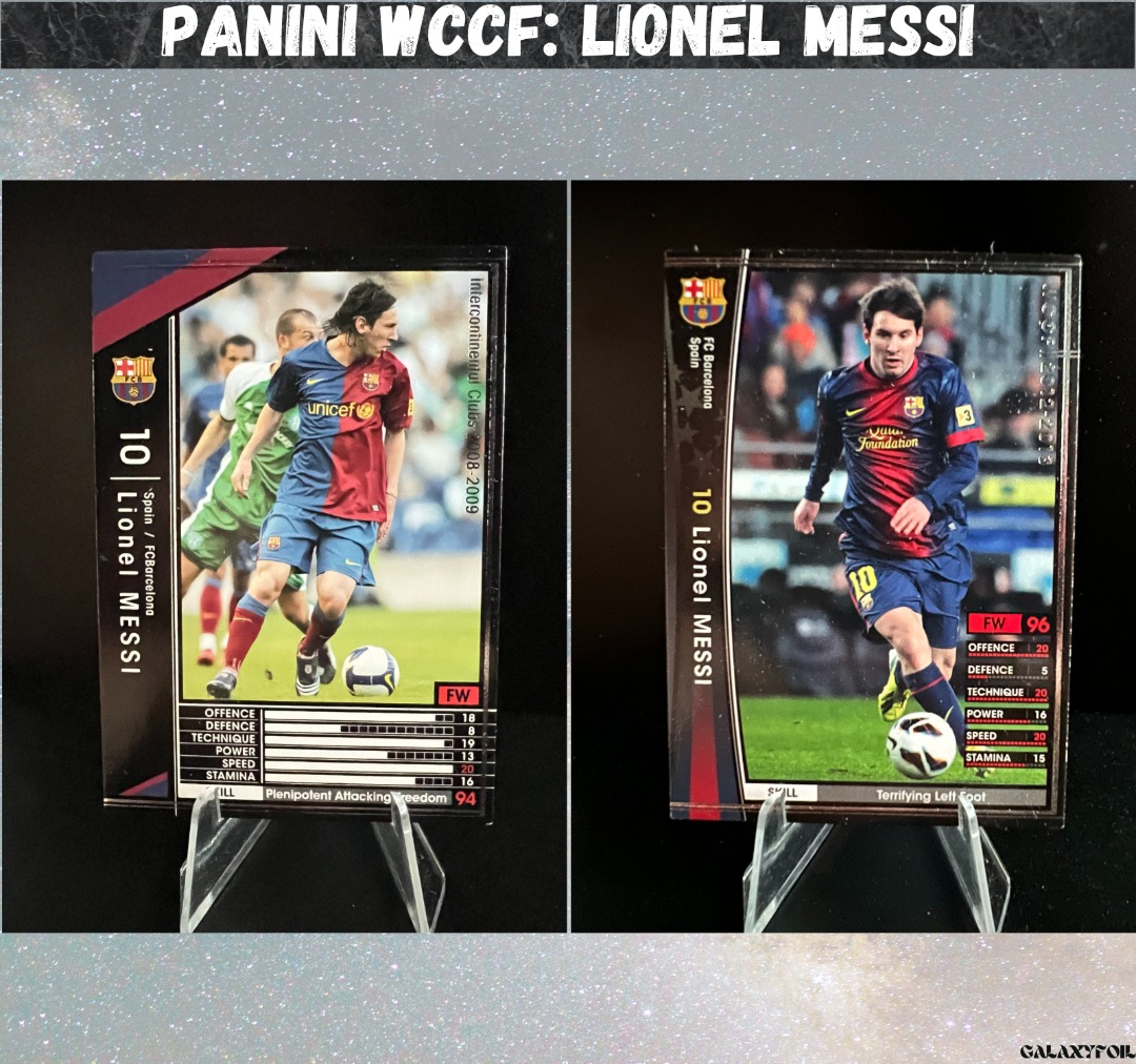 Panini WCCF Cards: Lionel Messi, Hobbies & Toys, Toys & Games on Carousell