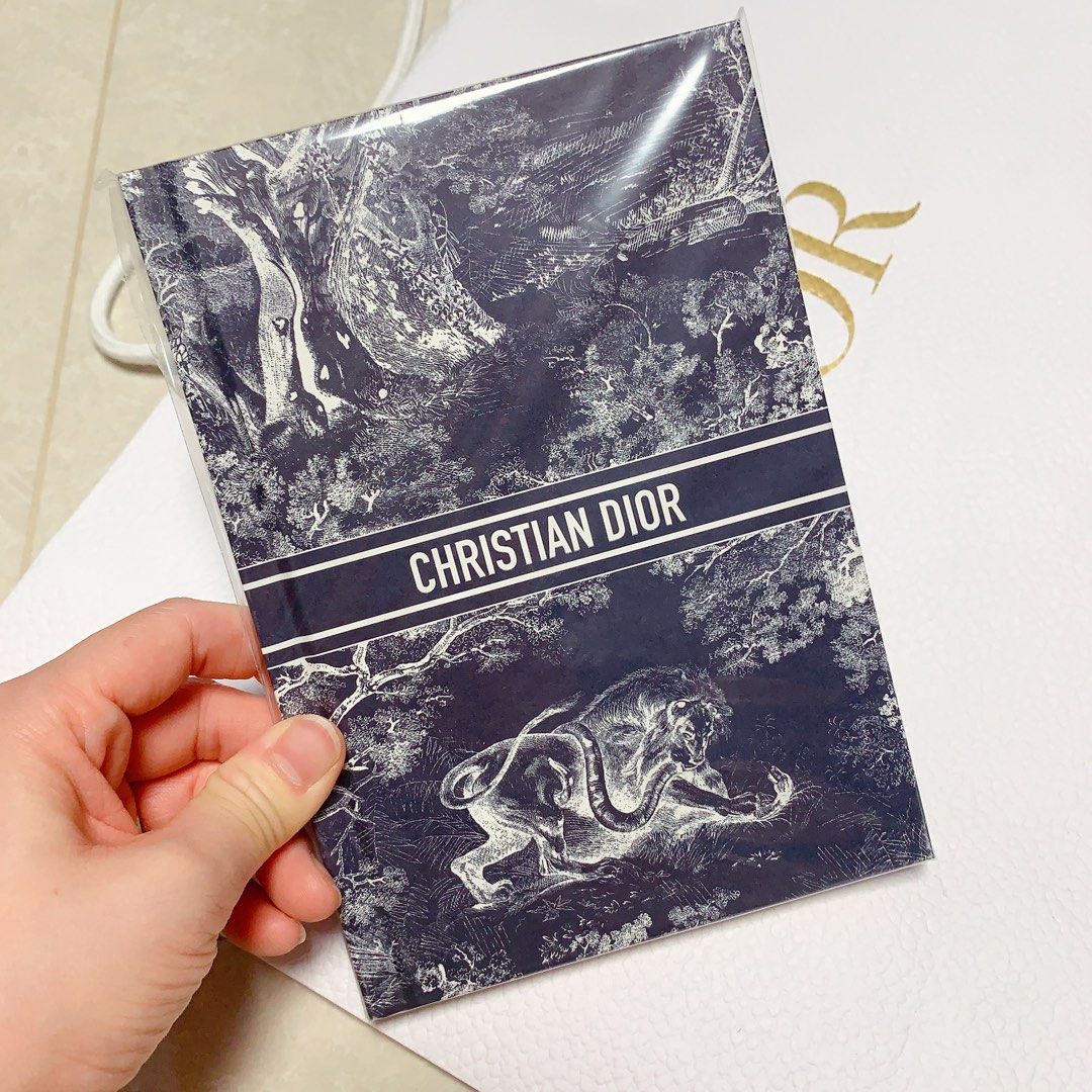 Parfums Christian Dior animal notebook, Hobbies & Toys, Stationery ...