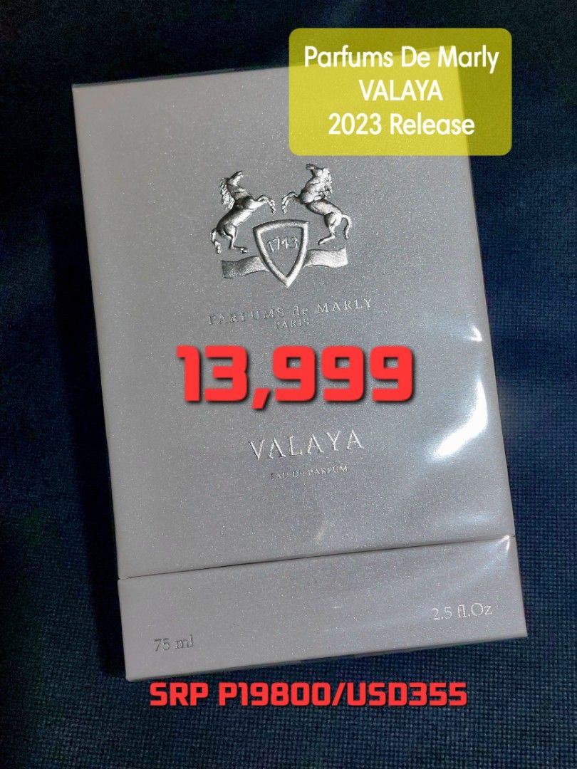 PARFUMS DE MARLY PDM VALAYA PERFUME FRAGRANCE, Beauty & Personal Care ...