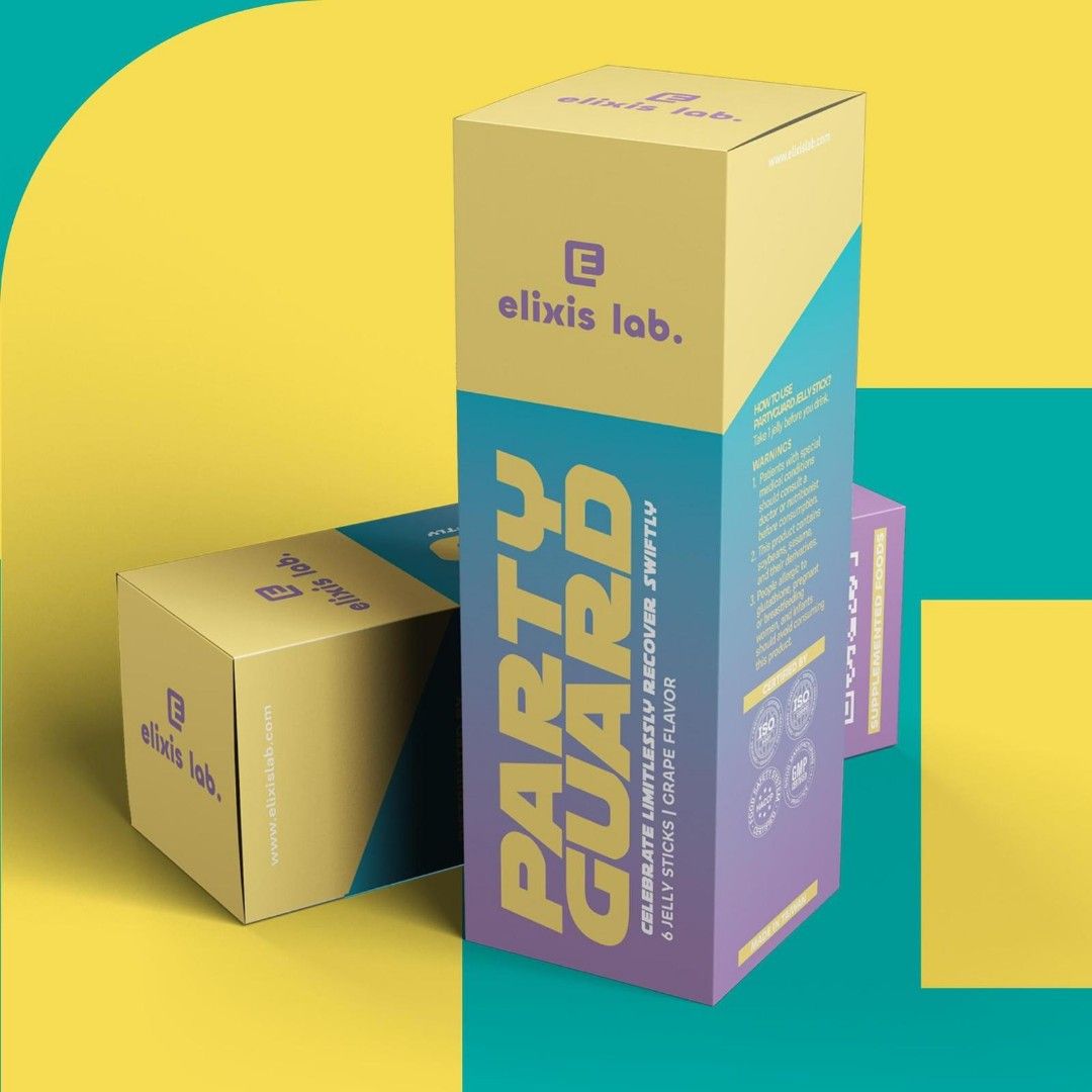 Party Guard Anti Hang Over Jelly, Health & Nutrition, Health ...