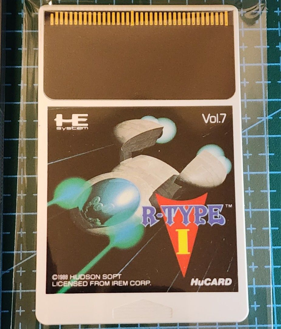Pc engine PCE HuCard R-type I, 興趣及遊戲, 收藏品及紀念品, 古董收藏 - Carousell