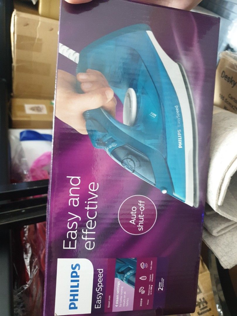 Phillips iron with steam, TV & Home Appliances, Irons & Steamers on ...