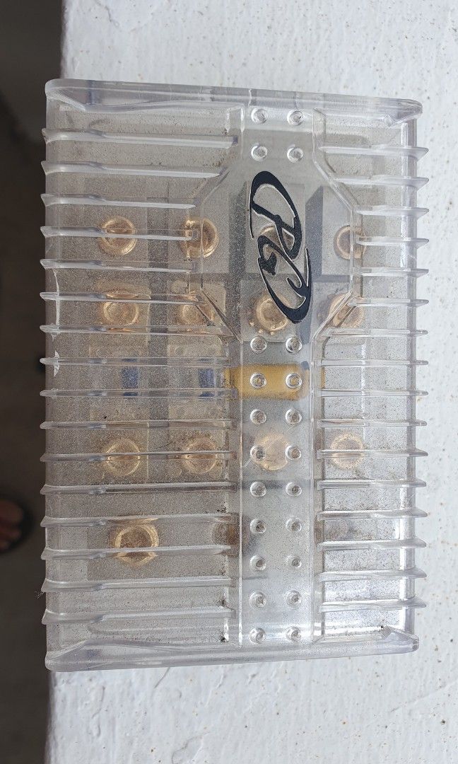 Phoenix Gold Power Cable Distributor Terminal Block, Car Accessories ...