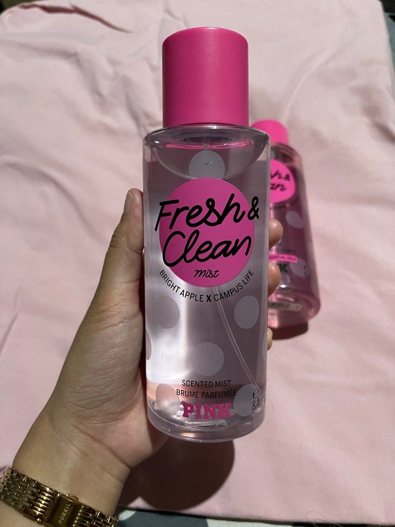 Pink Fresh & Clean Mist on Carousell