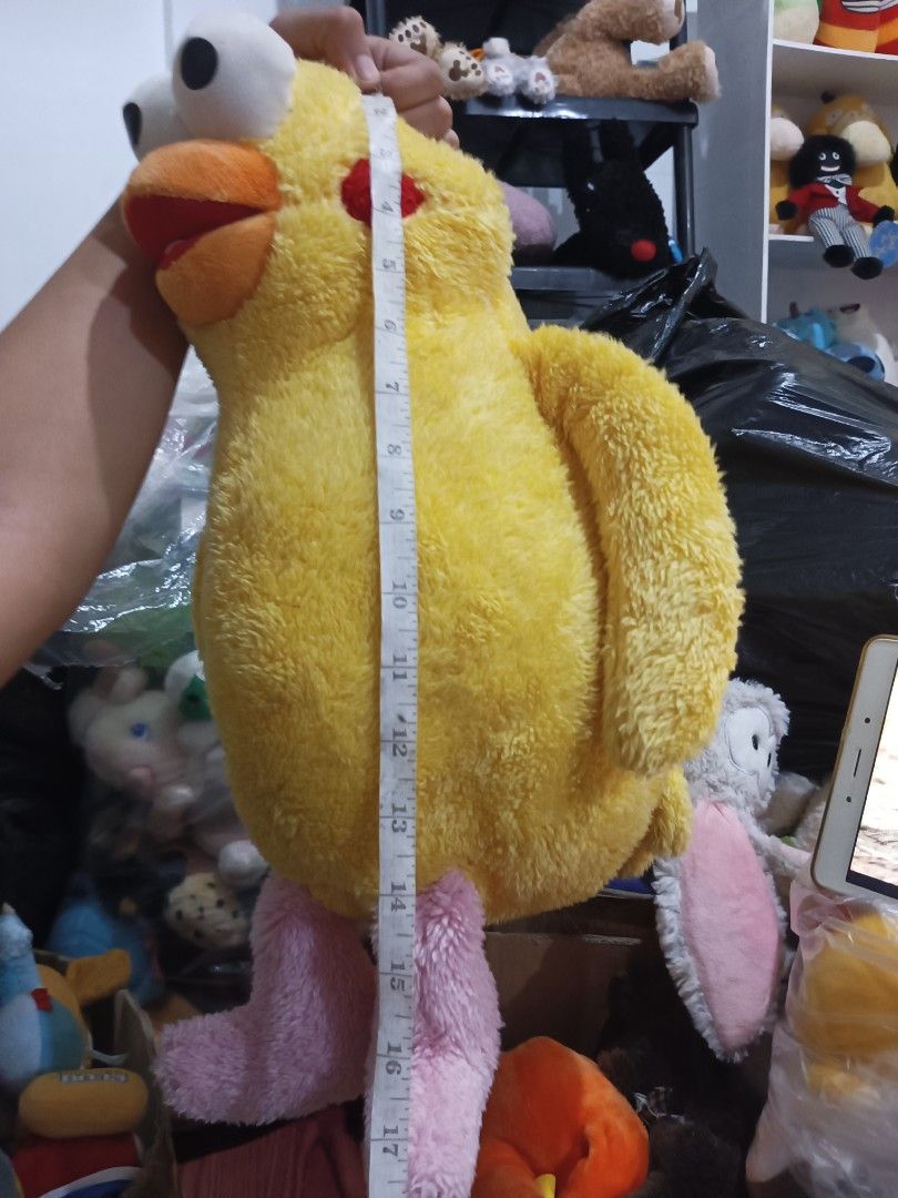 Poinko Brothers Docomo Chicken Parrot Plush Taito Original Large Size ...