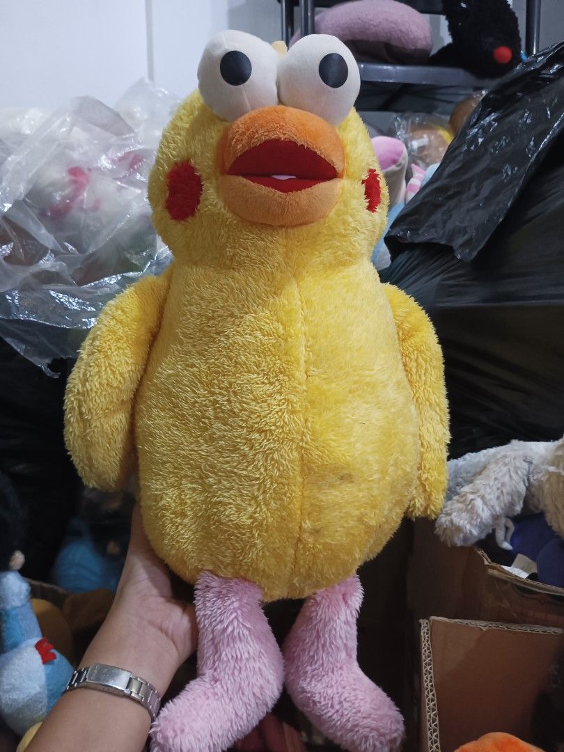 Poinko Brothers Docomo Chicken Parrot Plush Taito Original Large Size ...