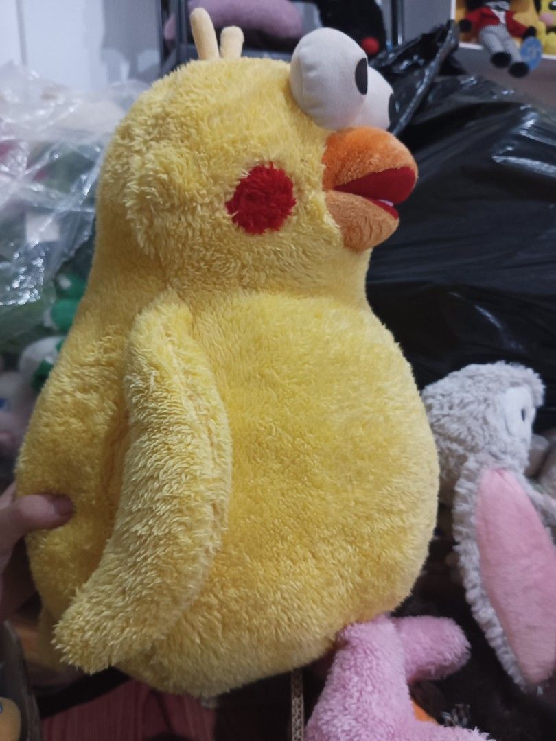 Poinko Brothers Docomo Chicken Parrot Plush Taito Original Large Size ...