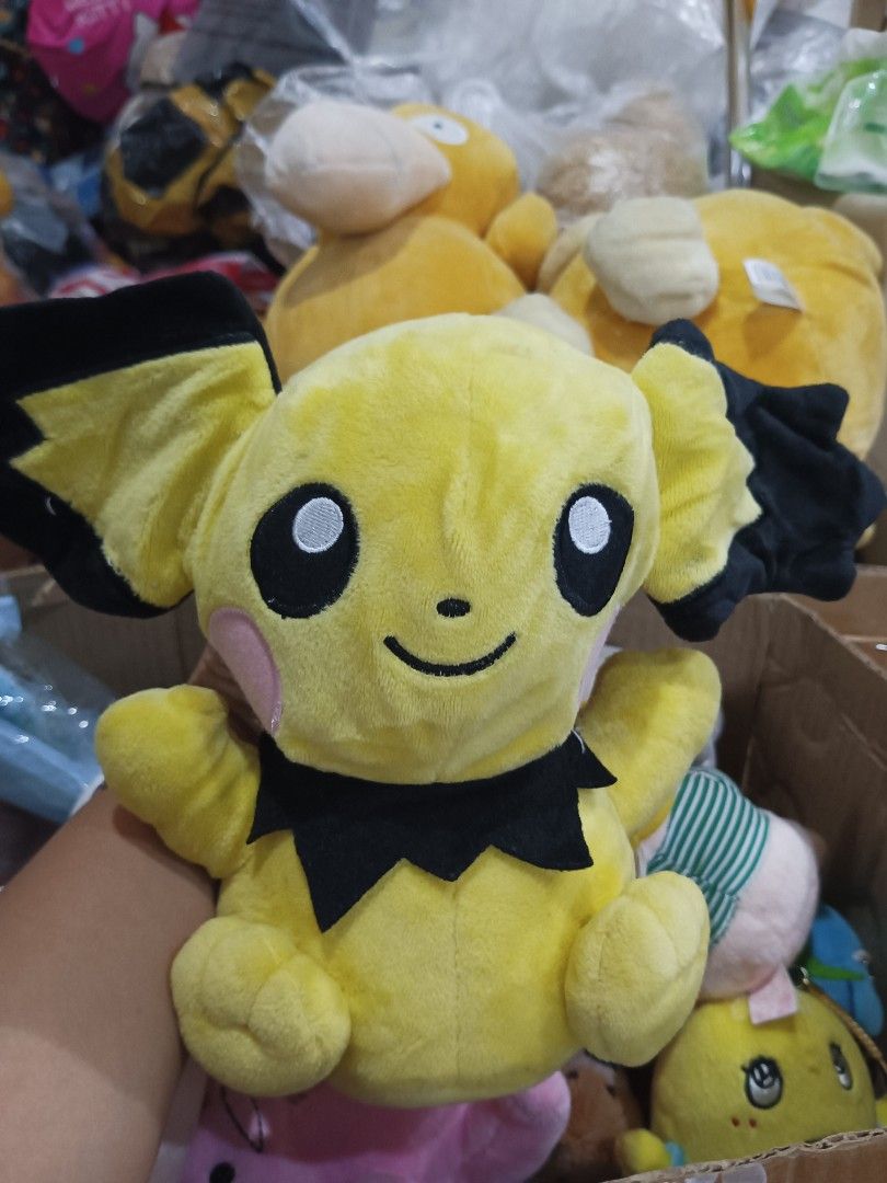 Pokemon Pichu Baby Pikachu Plushie on Carousell